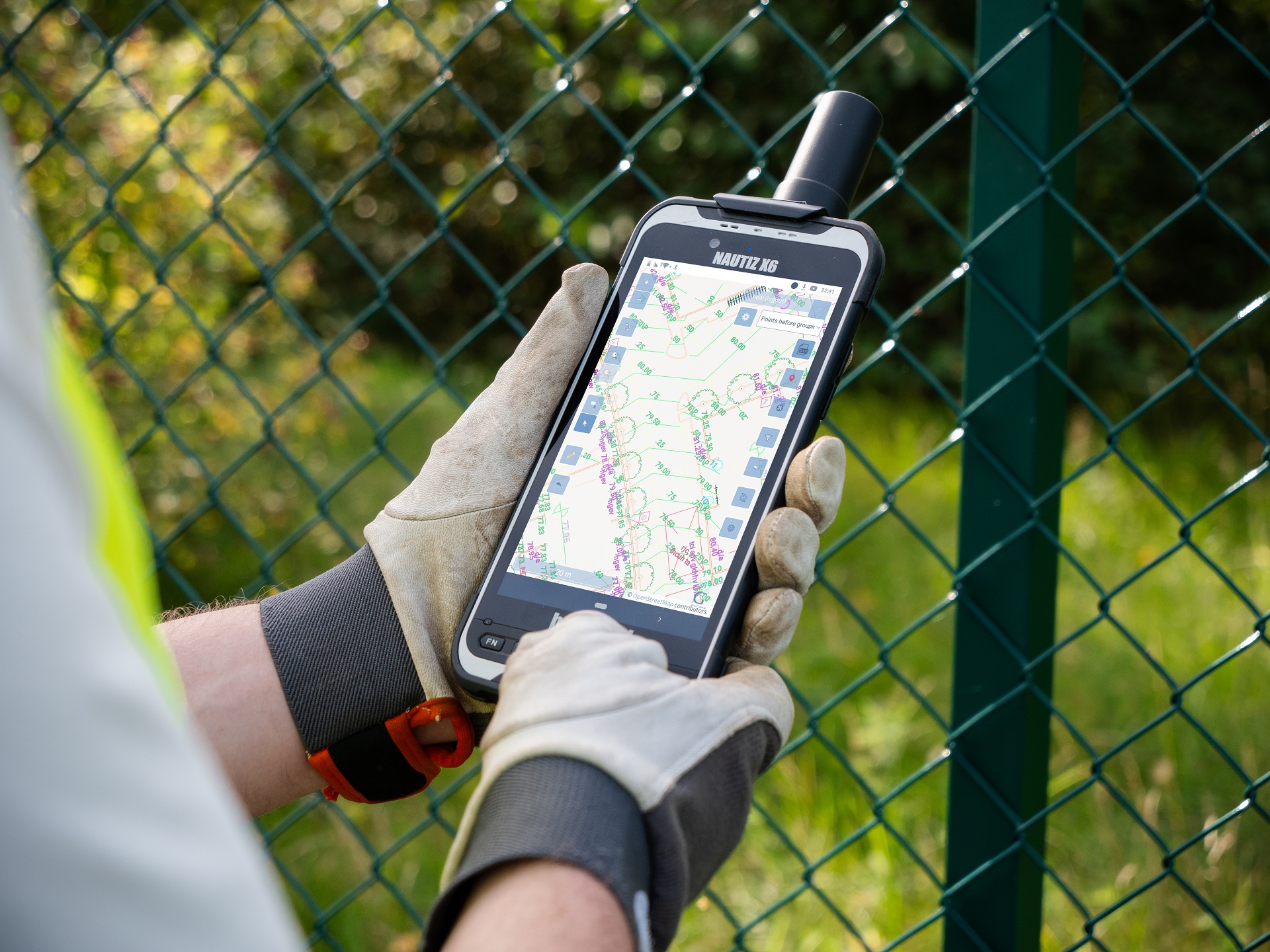 Geometius Handheld Nautiz X6 - Geometius